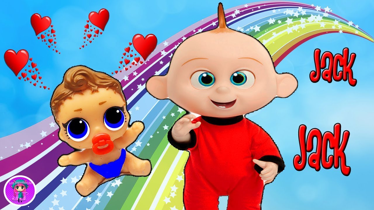 Baby Lol Surprise ENAMORADA del Bebe Jack Jack Increibles - YouTube