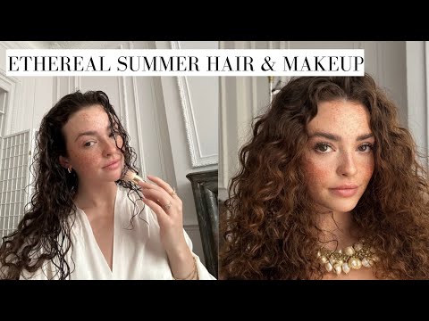 Summer Ethereal Hair & Makeup - GRWM! - YouTube
