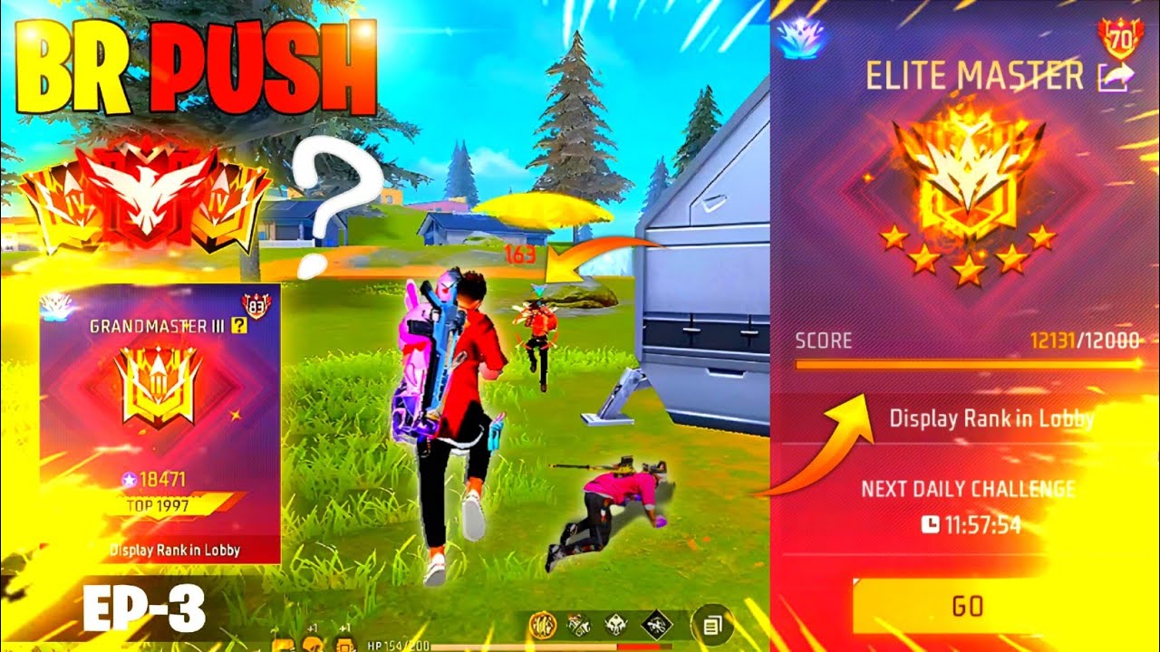 Grand master solo rank push🔥 | br rank tips and tricks | br rank glitch ...