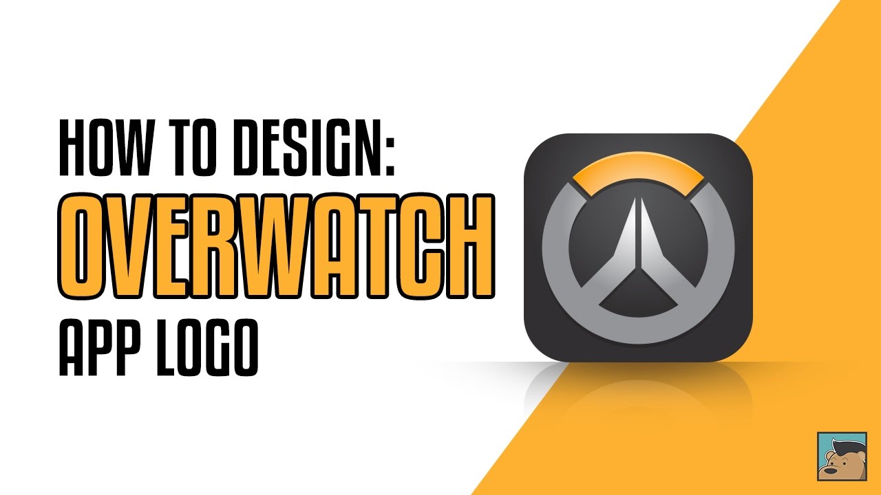How to Design: Overwatch App Logo | Adobe Illustrator Tutorial | Mobear ...