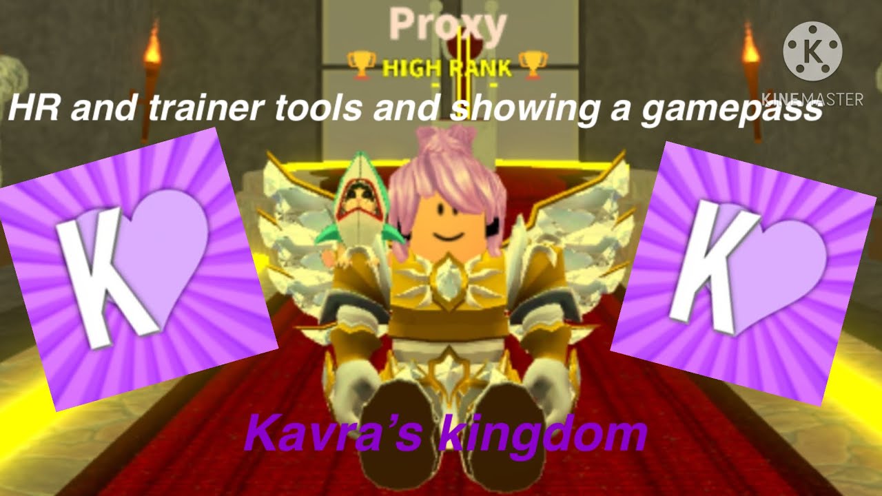 How to use tools in Kavra’s kingdom (and showing a gamepass) - YouTube