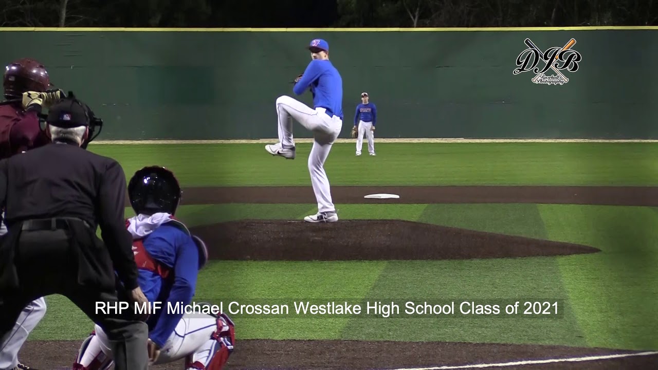 RHP/MIF Michael Crossan Westlake High School Class of 2021 - YouTube