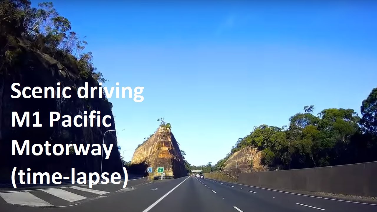 Scenic driving (time-lapse) – Beautiful highway with extreme ...