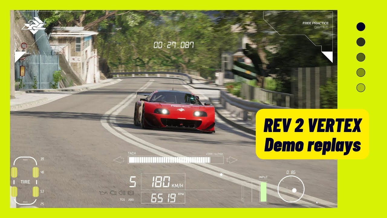 REV 2 VERTEX Demo版荃灣段大帽山遊戲片段 #4kplus #rtx3070ti - YouTube