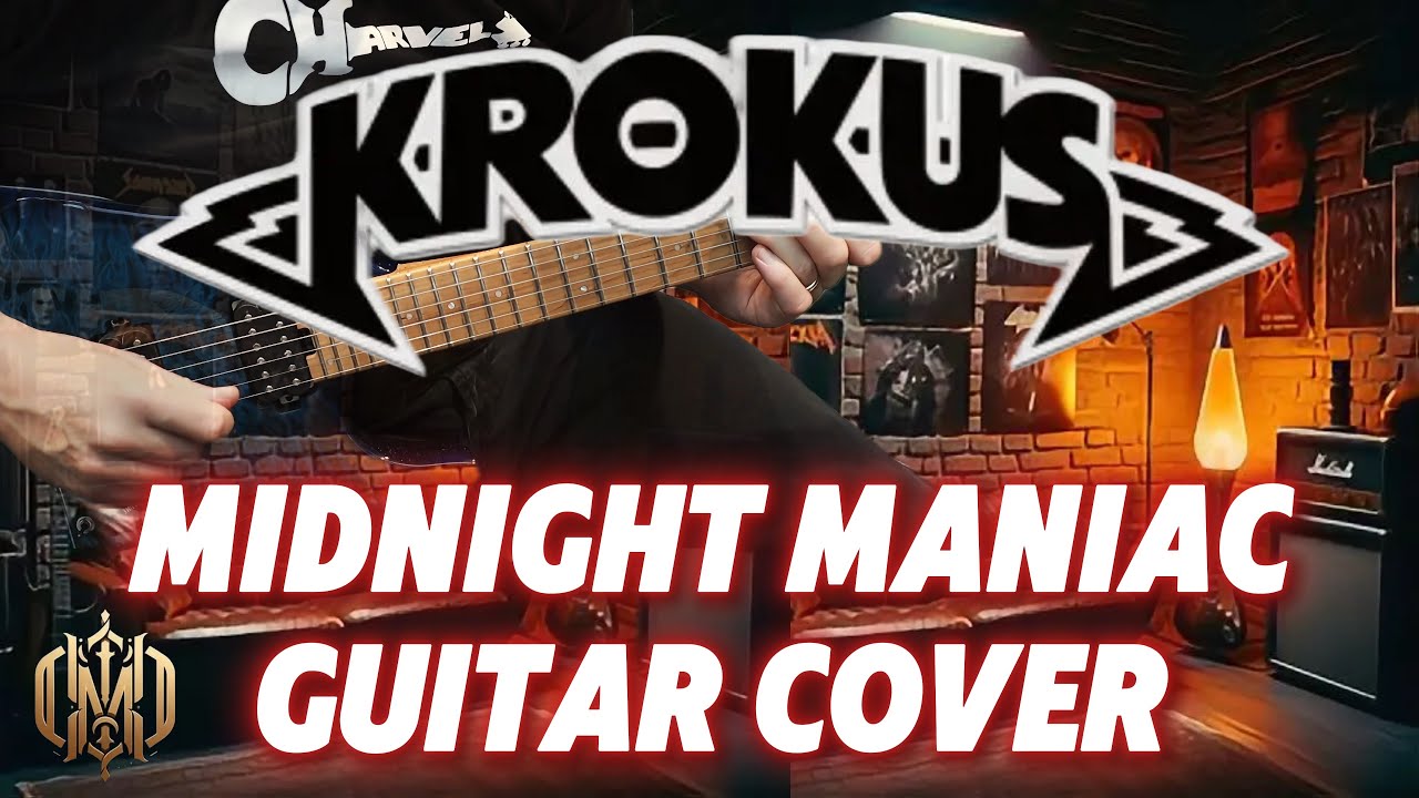 Krokus - Midnight Maniac - Guitar Cover w Tabs - YouTube