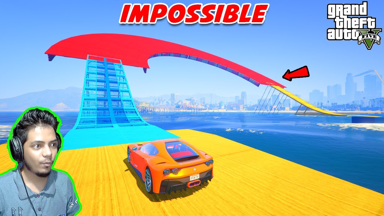 99.009% People Cannot Complete This Impossible Car Parkour Race in GTA ...