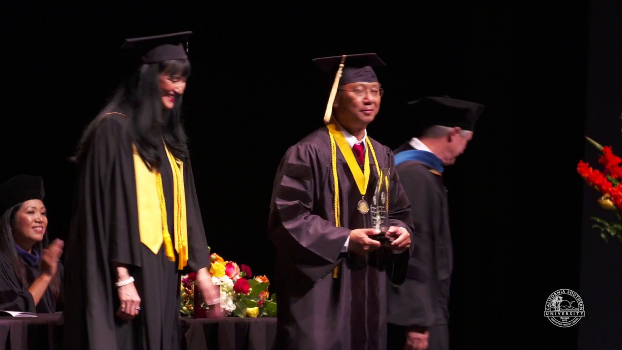 President’s Award for Doctoral Project Excellence - Thomas Zhao - YouTube