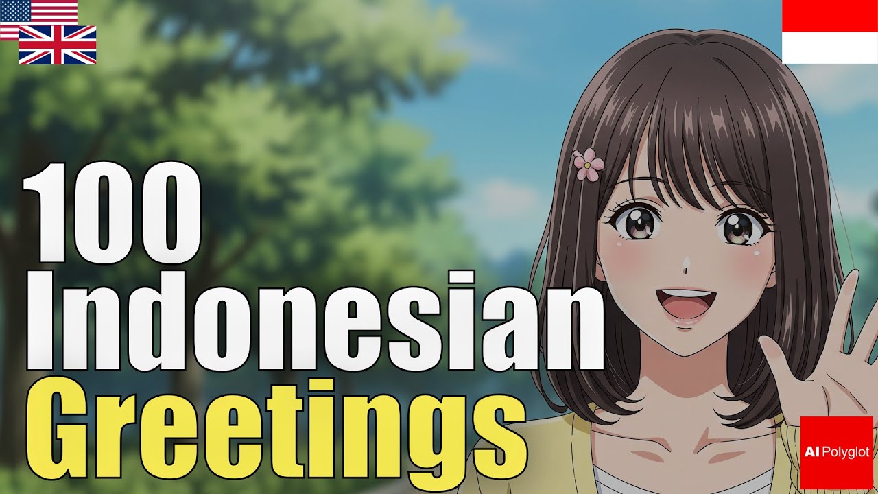 100 Indonesian Greetings | Natural Listening | Must-Know - YouTube