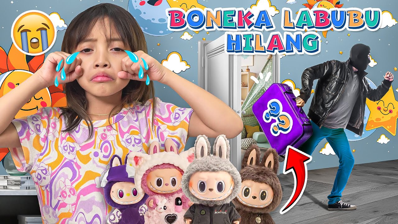 LEIKA SEDIH, BONEKA LABUBU HILANG 😭 TOMPEL DIKIRA PENCURINYA? - YouTube
