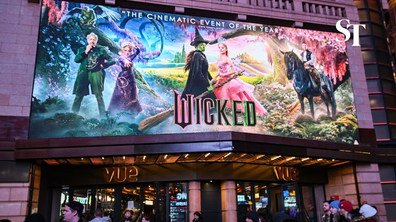 Wicked wows with milestone opening weekend - YouTube