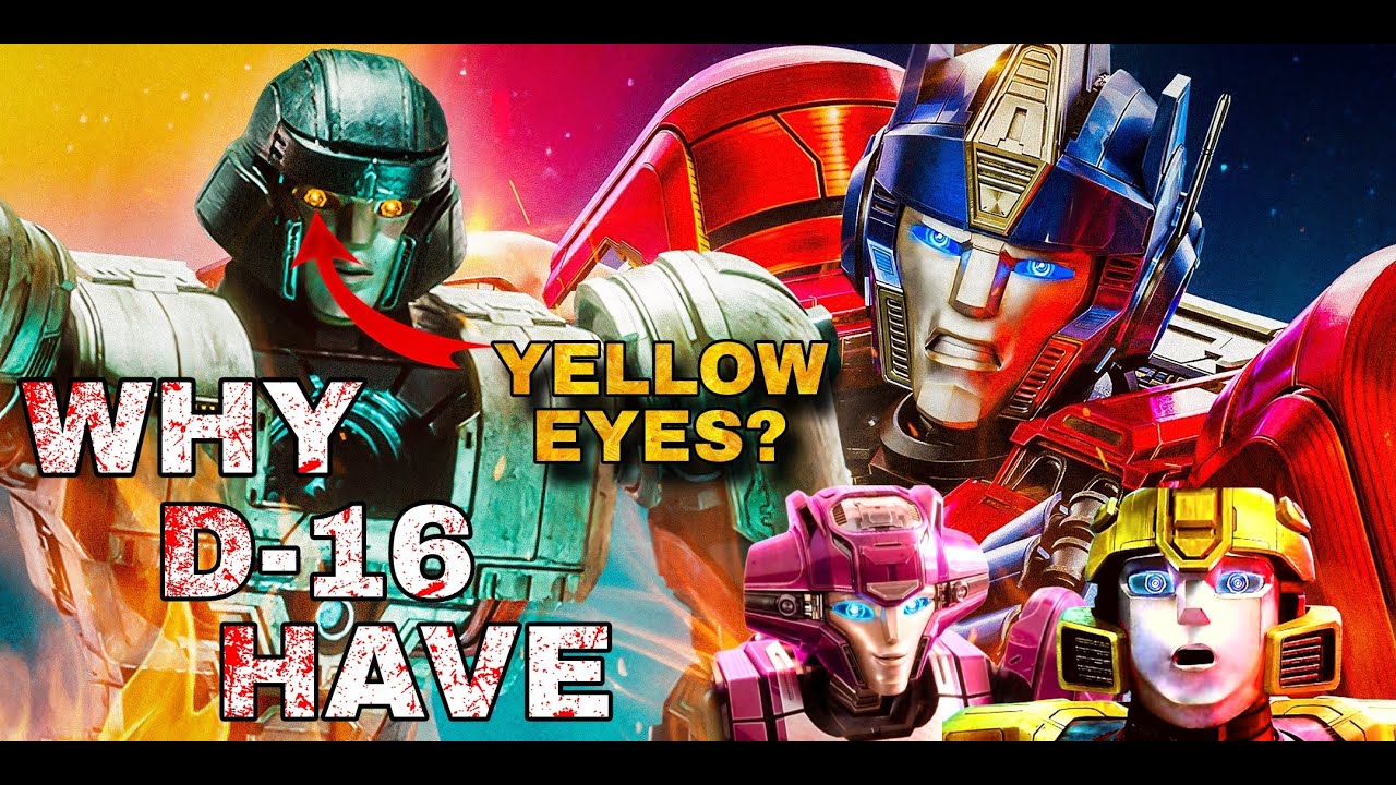 Why D-16 have Yellow Eyes While others have Blue Eyes? #transformers # ...