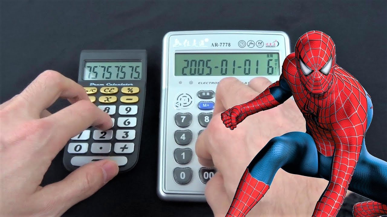SPIDER-MAN FAR FROM HOME THEME BUT IT'S PLAYED ON CALCULATORS - YouTube