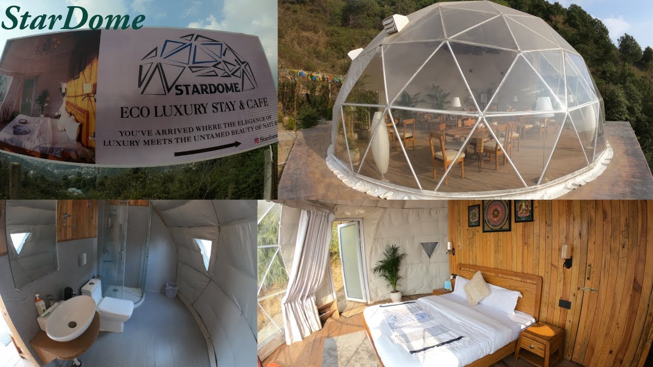 Stardome Eco Luxury Stay and Cafe in Dharamshala - YouTube