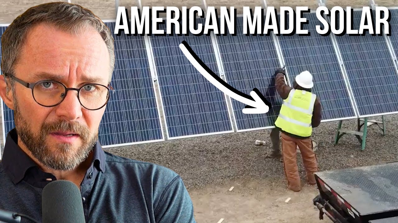 This One Material Can Bring Solar Manufacturing Back to America | Eric ...