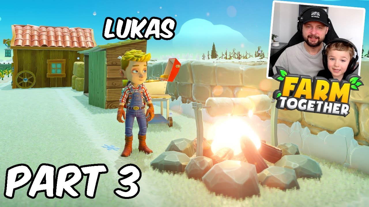 Cooking Some Marshmallows on Our Farm | Farm Together Part 3 - YouTube