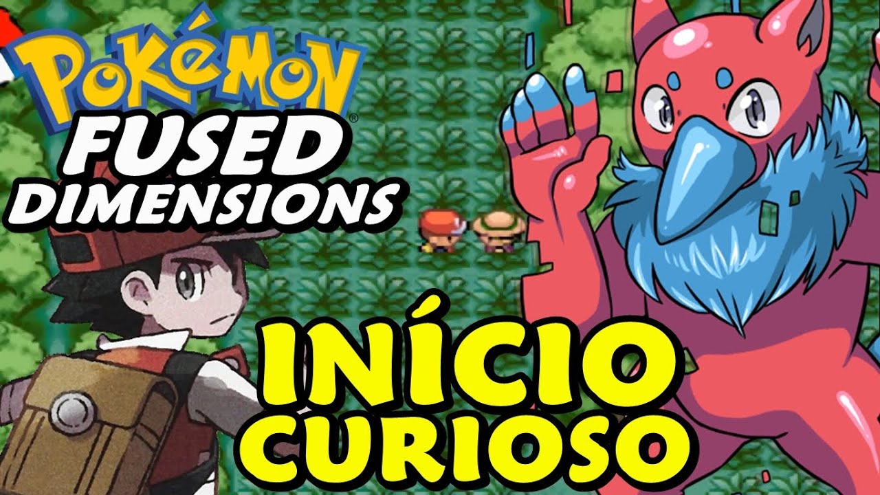 Pokemon Fused Dimensions (Hack Rom - GBA) - O Início - YouTube