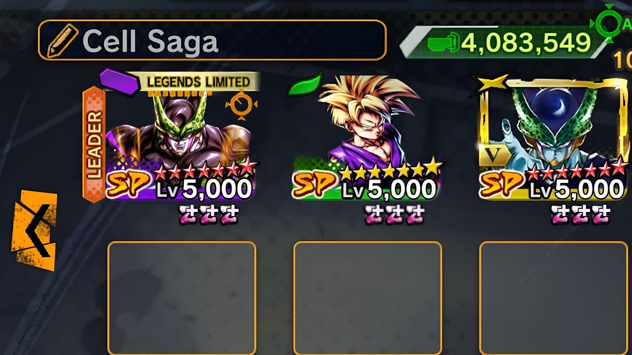 Cell Saga Team before New LF Cell and Gohan!!! - YouTube