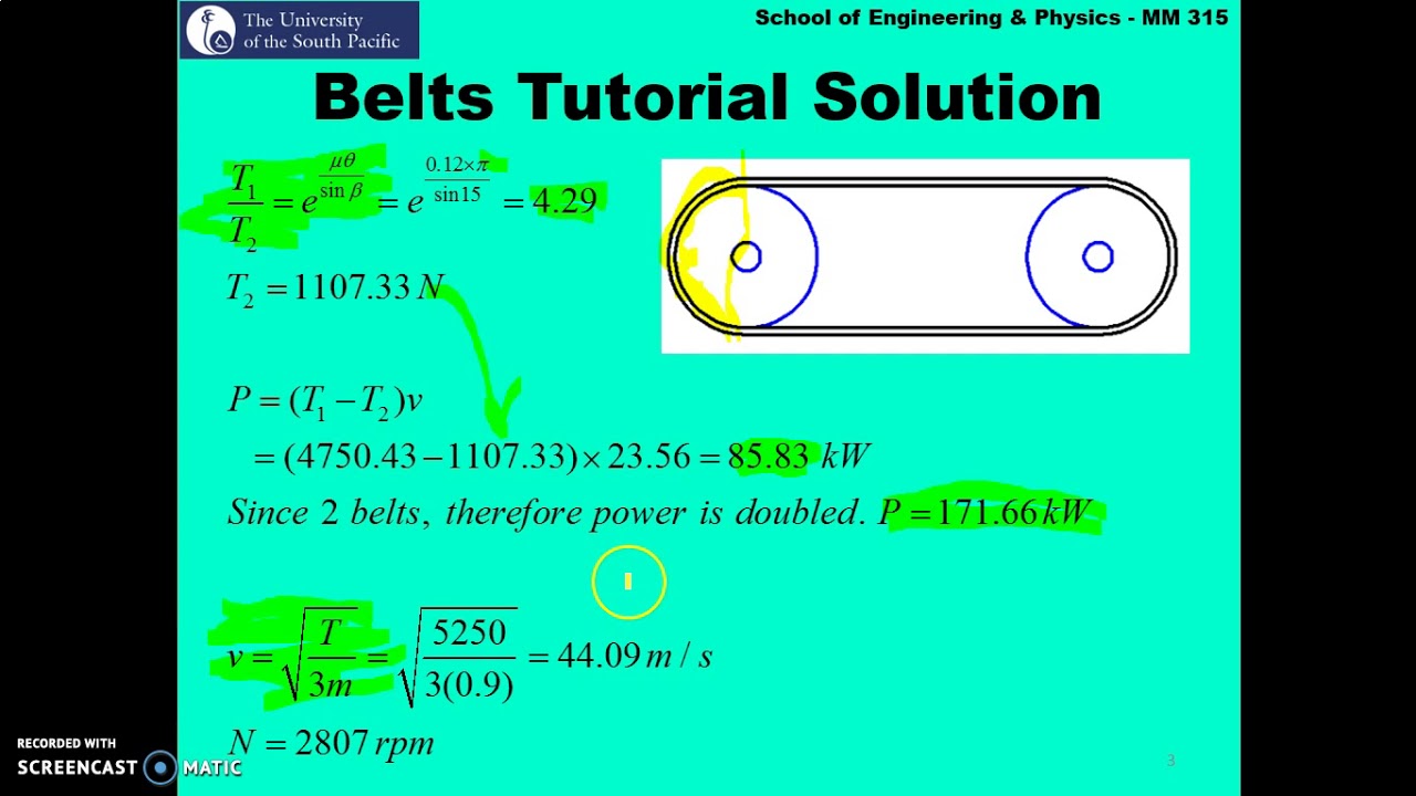 Belt Tutorial Solution Video 1 of 2 - YouTube