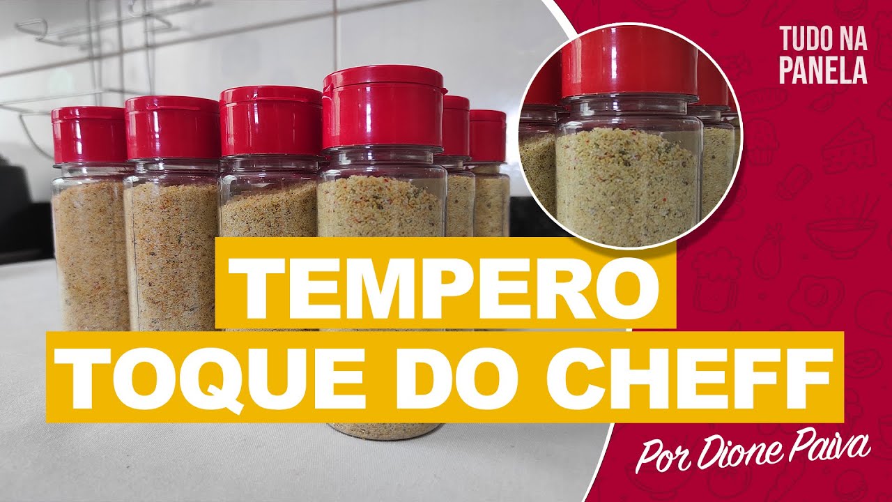 COMO FAZER TEMPERO CASEIRO- TOQUE DO CHEF - TUDO NA PANELA POR DIONE ...