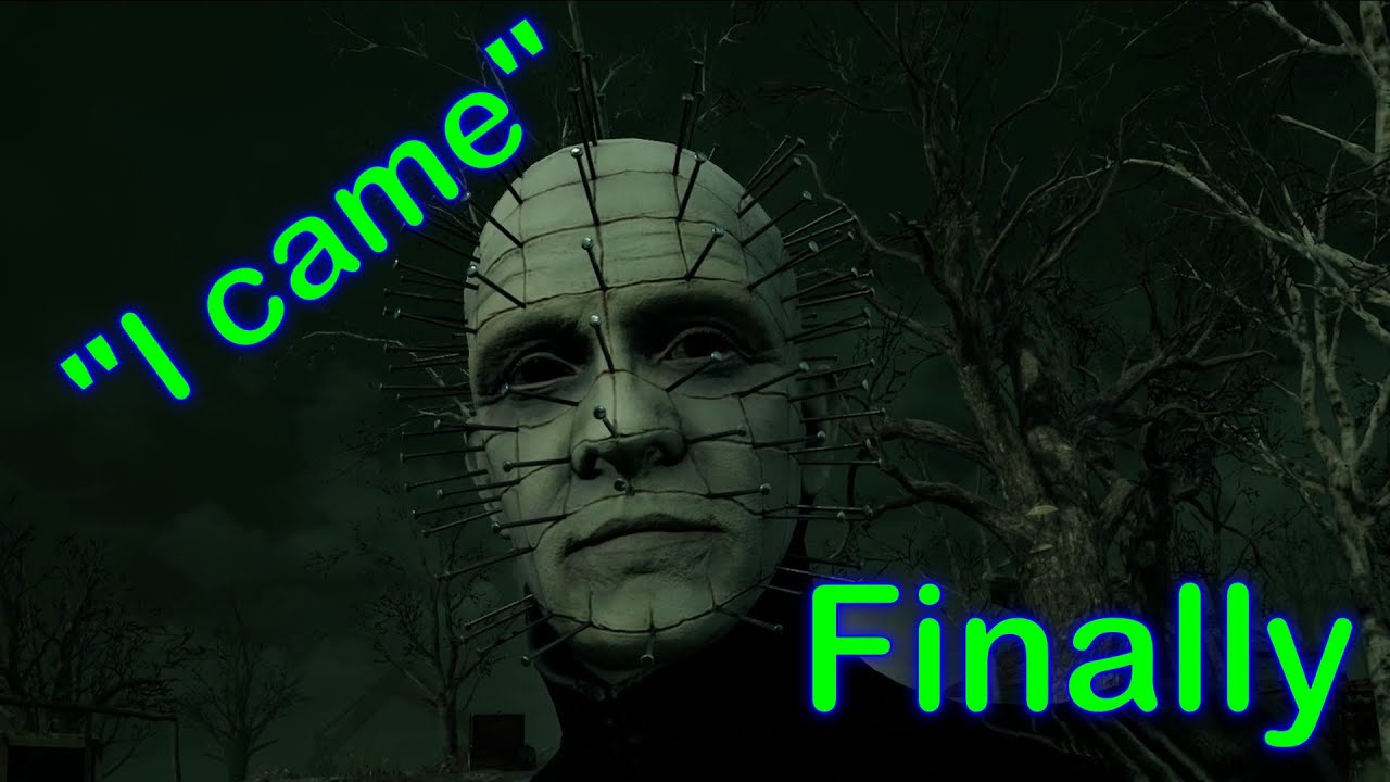 Pinhead new voice lines | DBD PTB - YouTube