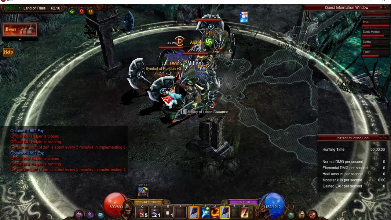 Mostrando o mapa de Land of Trials - LoT - YouTube