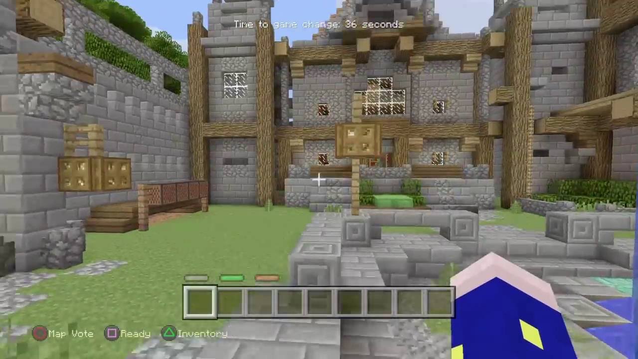 Minecraft Hunger games PS4 - YouTube