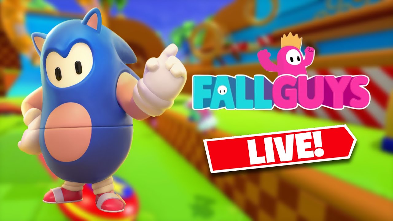 🔴 FALL GUYS JUMP SHOWDOWN! CUSTOMS GAMES LIVE WITH VIEWERS! FREE TO ...