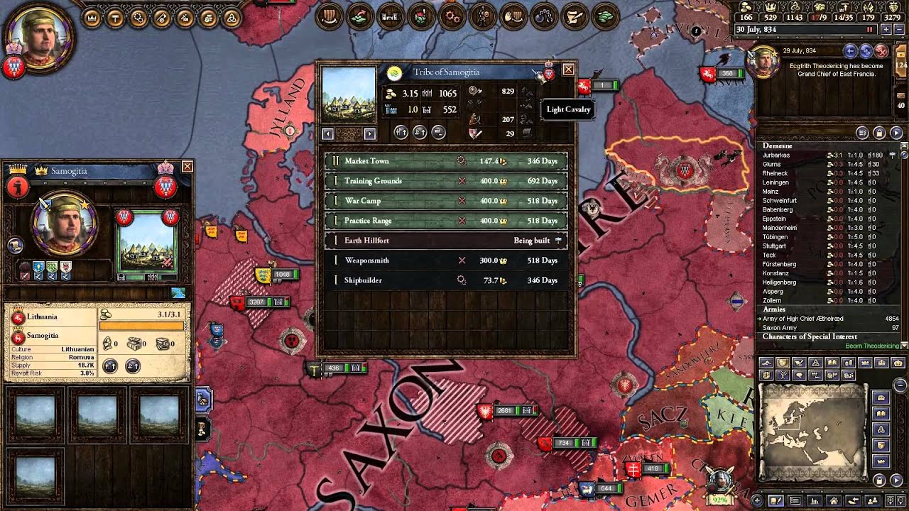 Crusader Kings 2 Charlemagne: Saxony 22 - YouTube