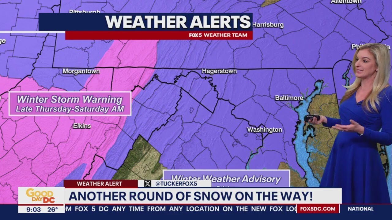 Snow Friday: Winter Weather Advisory issued ahead of storm - YouTube