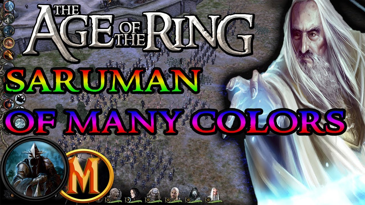 Lotr Bfme 2 Rotwk, Age of The Ring mod, PvE, 1v2 vs DeathMarch on ...