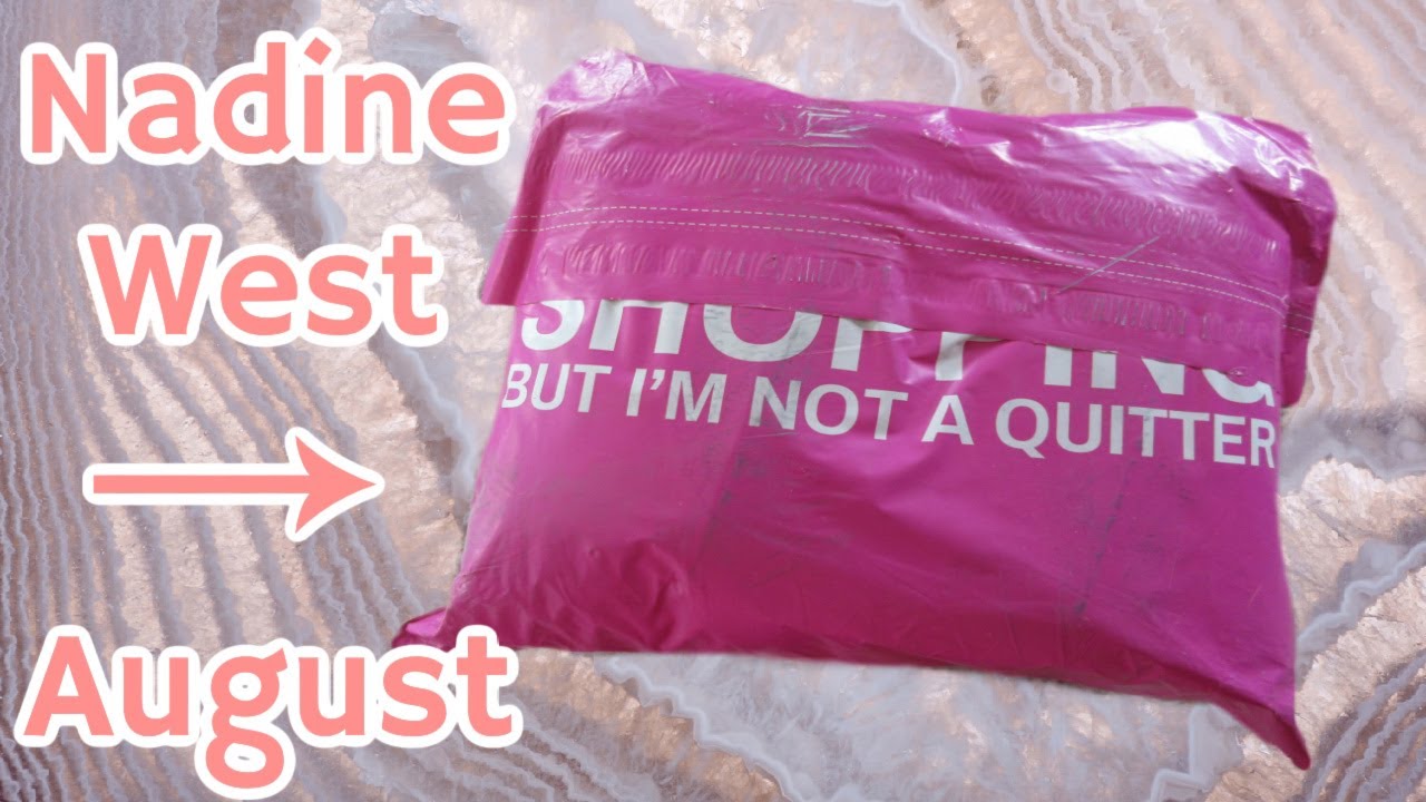 Nadine West Clothing Subscription Unboxing - August 2023 - YouTube
