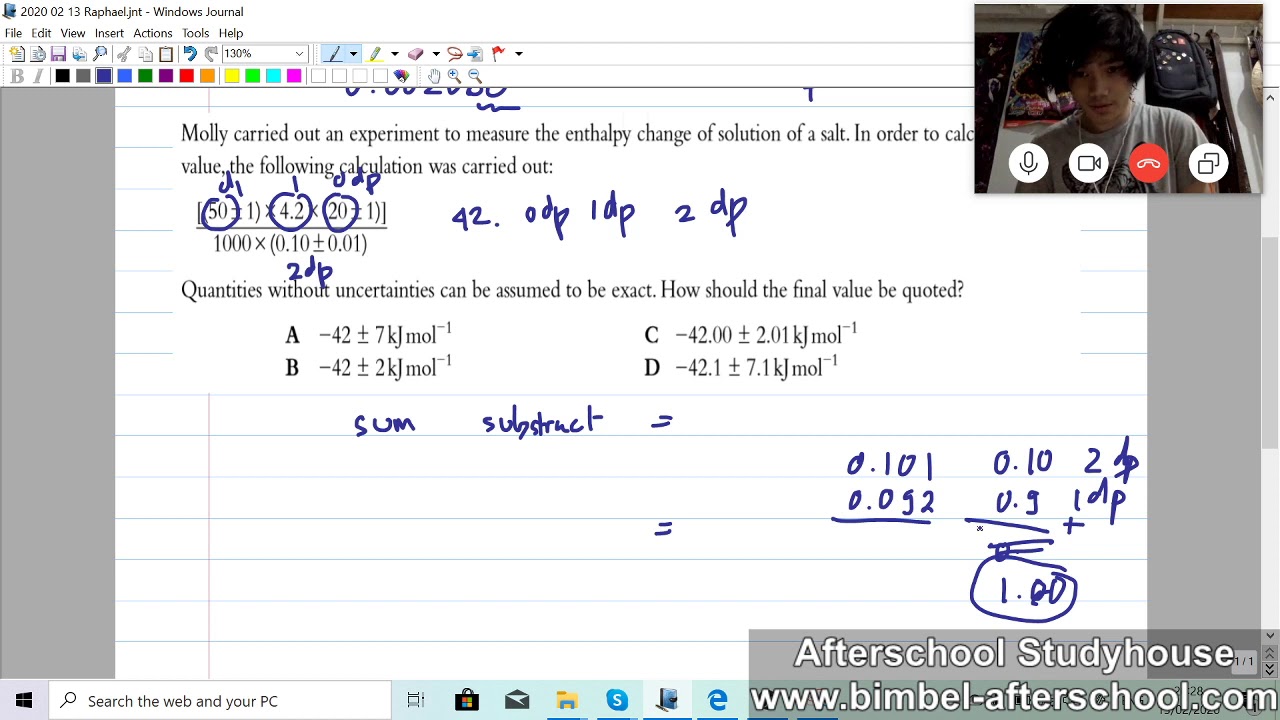 Exercise of Measurement and Data Processing - YouTube