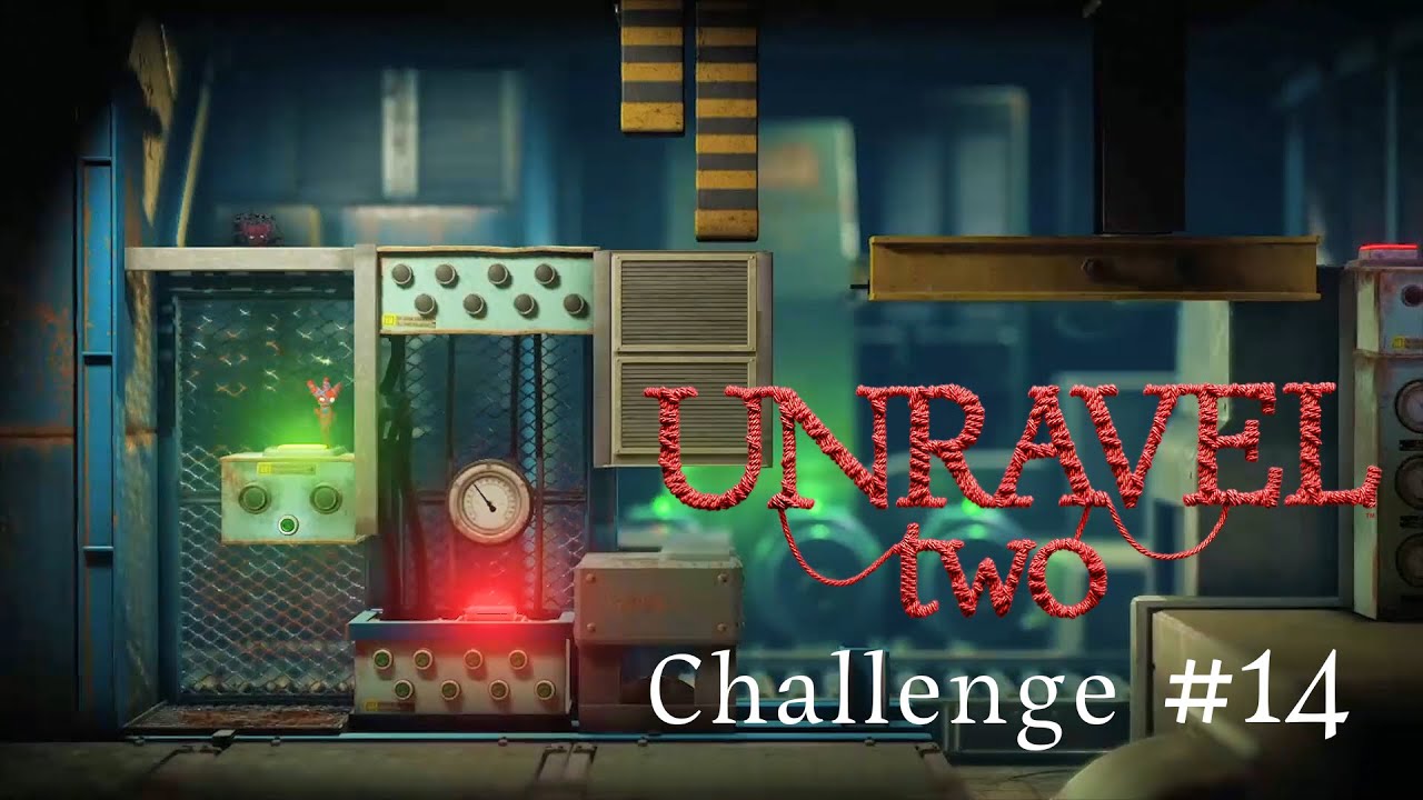 Unravel Two | Gameplay Challenge #14 | Touch And Go | Bonus Level ...