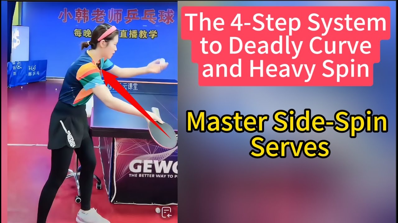 Master Side-Spin Serves: The 4-Step System to Deadly Curve and Heavy ...