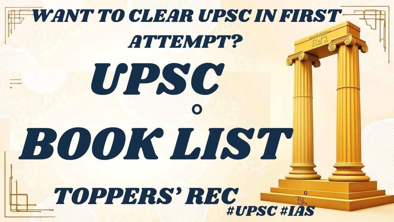 Must read BOOKLIST for UPSC CSE Prelims & Mains📚-Toppers choice | UPSC ...