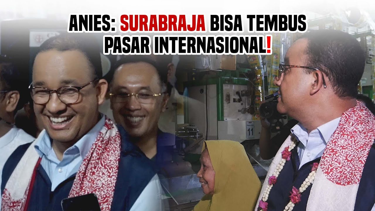 ANIES BASWEDAN BERKUNJUNG KE PABRIK SAOS SURABRAJA PT. SBCR CIREBON ...