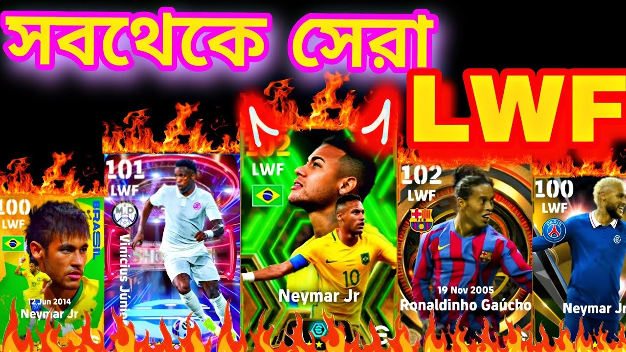 Top 20 Best Left Wing Forwards ( LWF ) In eFootball 2024 Mobile || Best ...