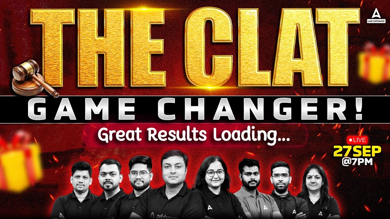 The CLAT Game Changer | Great Result Loading ....🔥🔥🔥🔥 By ADDA247 - YouTube