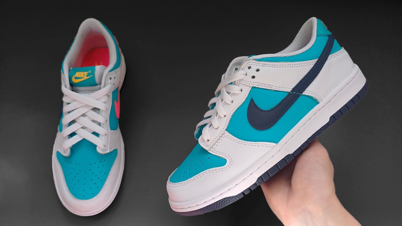 How to tie shoelaces Nike Dunk 1 Low, Shoe Lacing Styles - YouTube