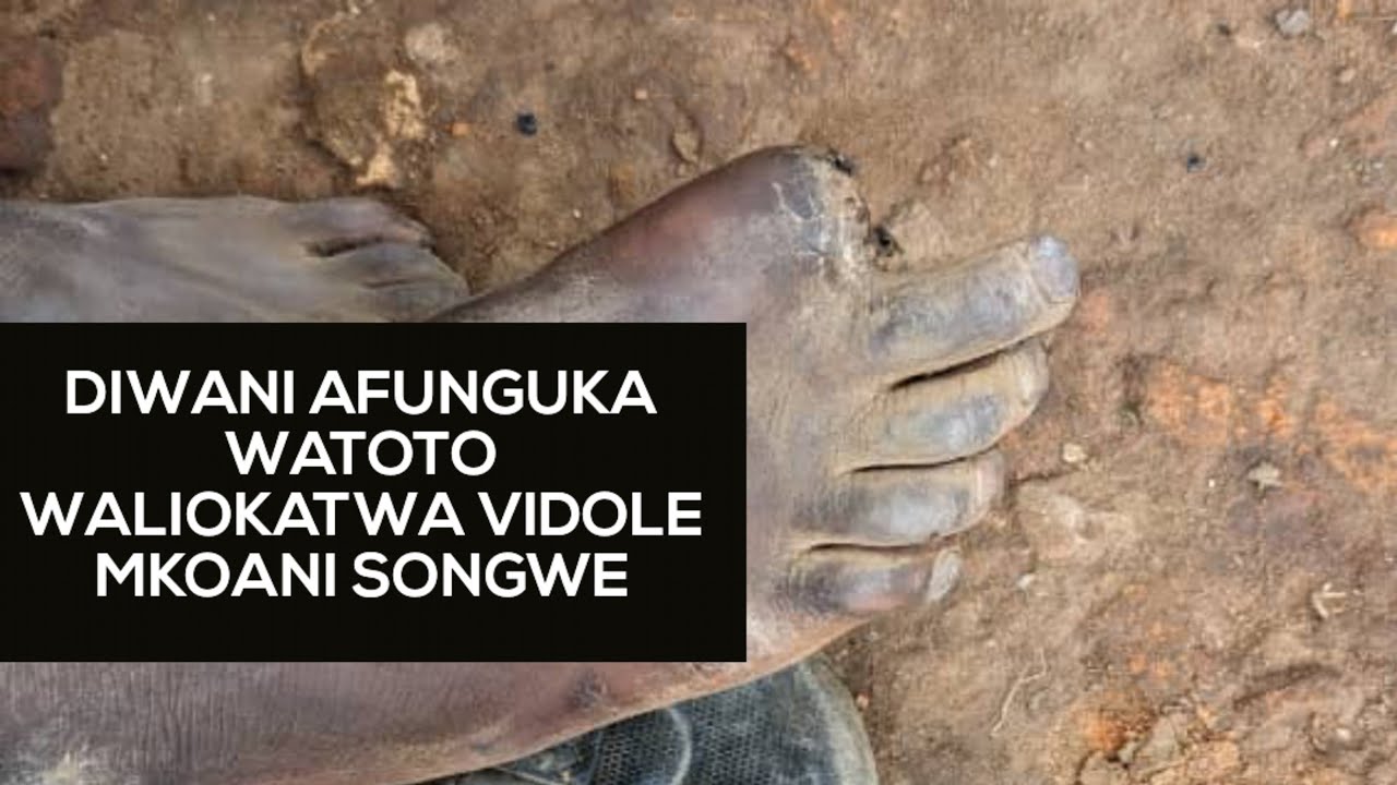 DIWANI AFUNGUKA WATOTO WALIOKATWA VIDOLE MKOANI SONGWE - YouTube