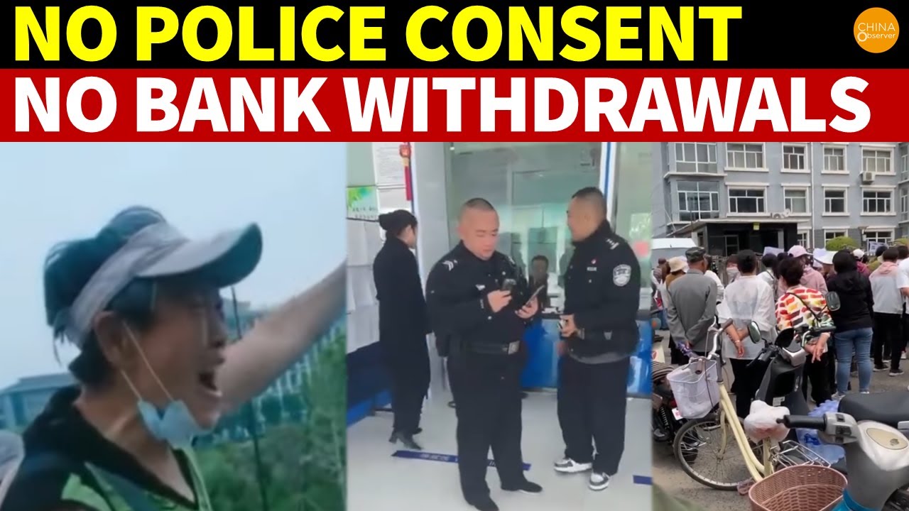 It’s Tough to Withdraw Money From China’s Banks! Require Police Consent ...