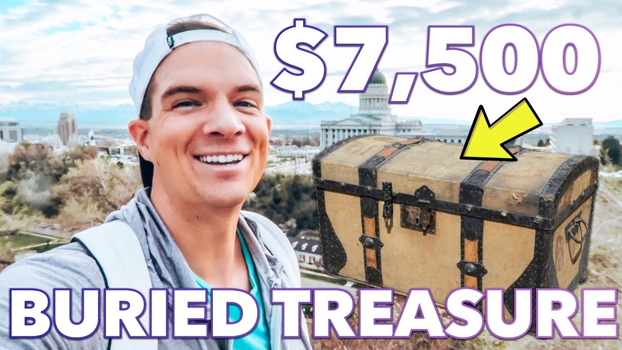 FINDING A REAL LIFE BURIED TREASURE CHEST | MOST EPIC TREASURE HUNT ...