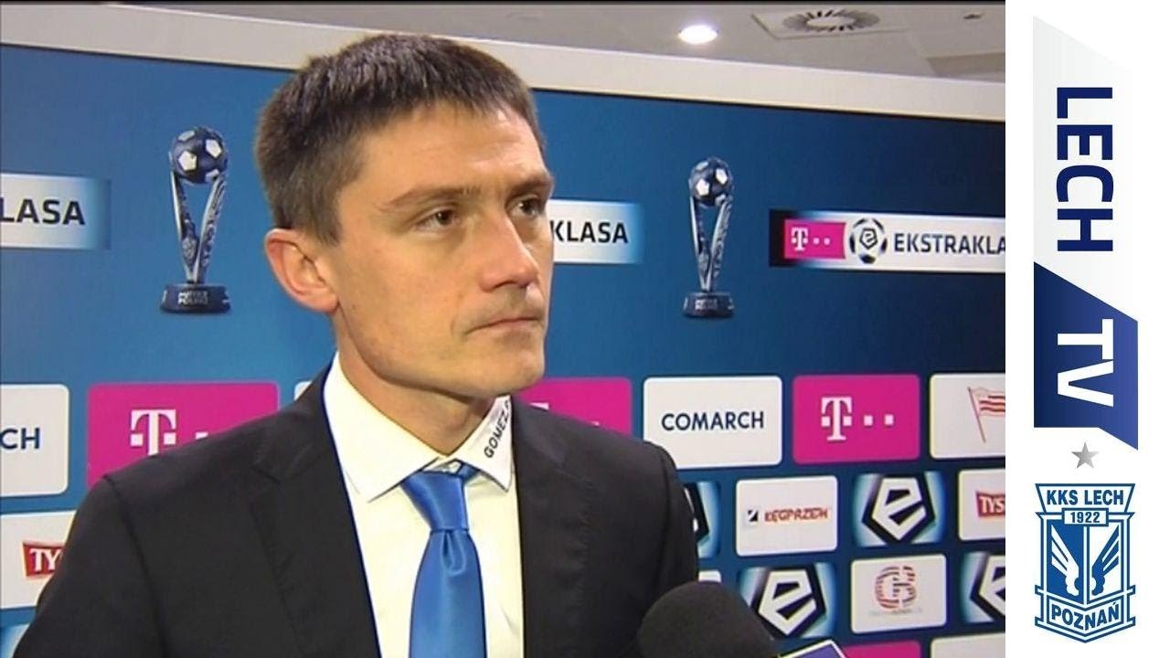 Cracovia - Lech Poznań 1:6. Mariusz Rumak po meczu - YouTube