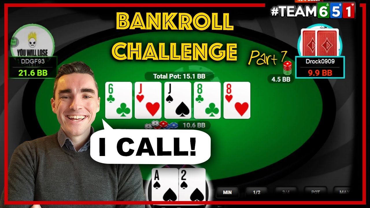 The bankroll challenge continues strong! With a 50% gain - YouTube
