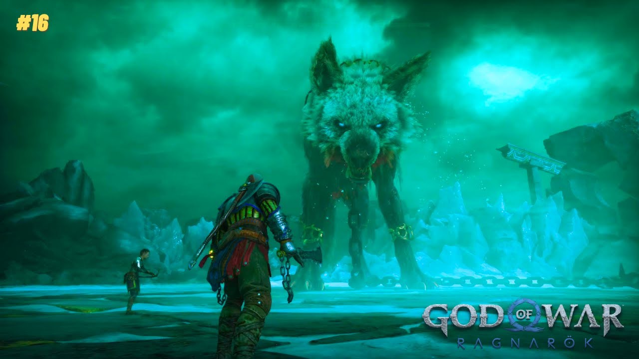 Kratos Fights Garm the Giant Wolf | God of War Ragnarok Boss Fight ...