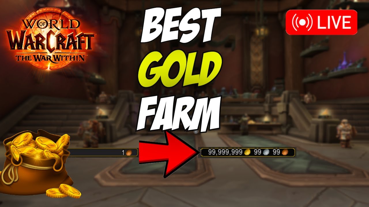 Best Gold Farming Strategies (2025) & 10 MILLION GOLD GIVEAWAY The War ...