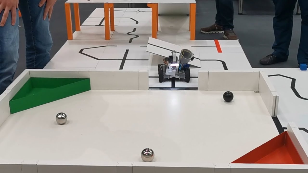 RoboCup Junior Rescue Line 2024 | 2. run, Team BitFlip European ...