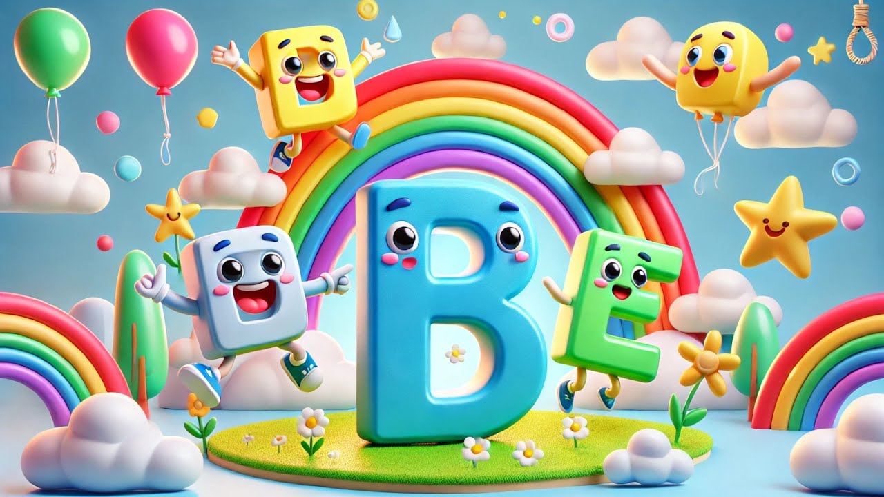 Letter B Words for Kids | Words Starting with B | Fun Learning Video ...