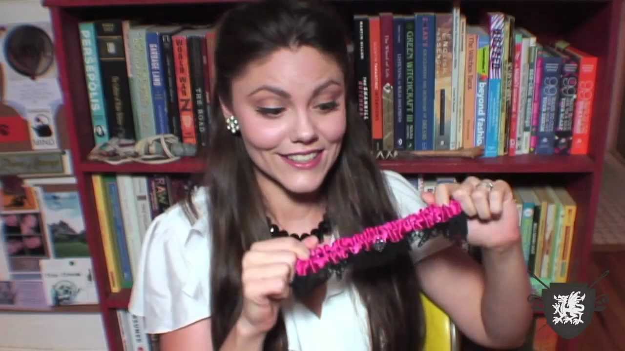 DIY Burlesque Costume - Part 4 - The Garters - YouTube