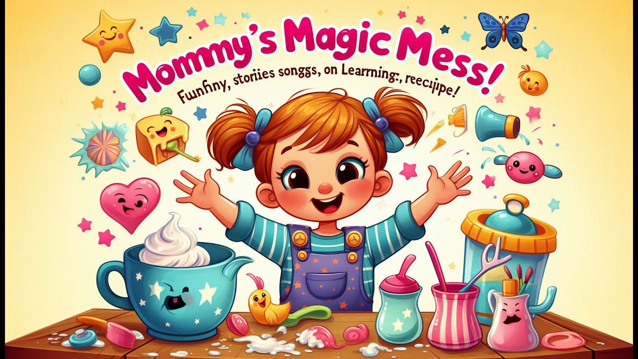 Mommy's Magic Mess! 🥮🍹🥘| Animated Educational Videos for Children - YouTube